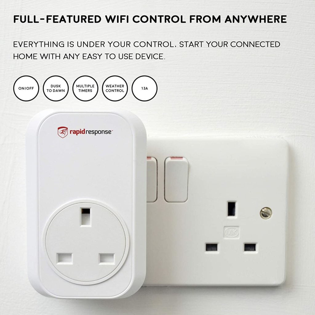 Buy Rapid Response 13A WIFI Smart Socket: Smart Adaptors Deals ...