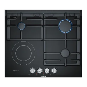 Buy Bosch PRY6A6B70 Serie 8 60cm Ceramic 3 Gas + 1 Electric Built In ...