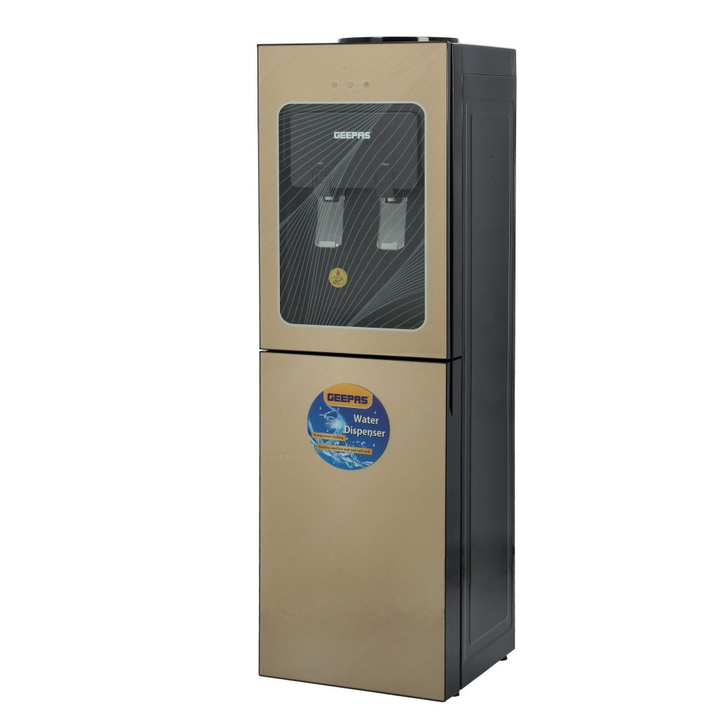 Buy Geepas 2-Tap (Hot & Cold) Top Load Water Dispenser with Bottom ...