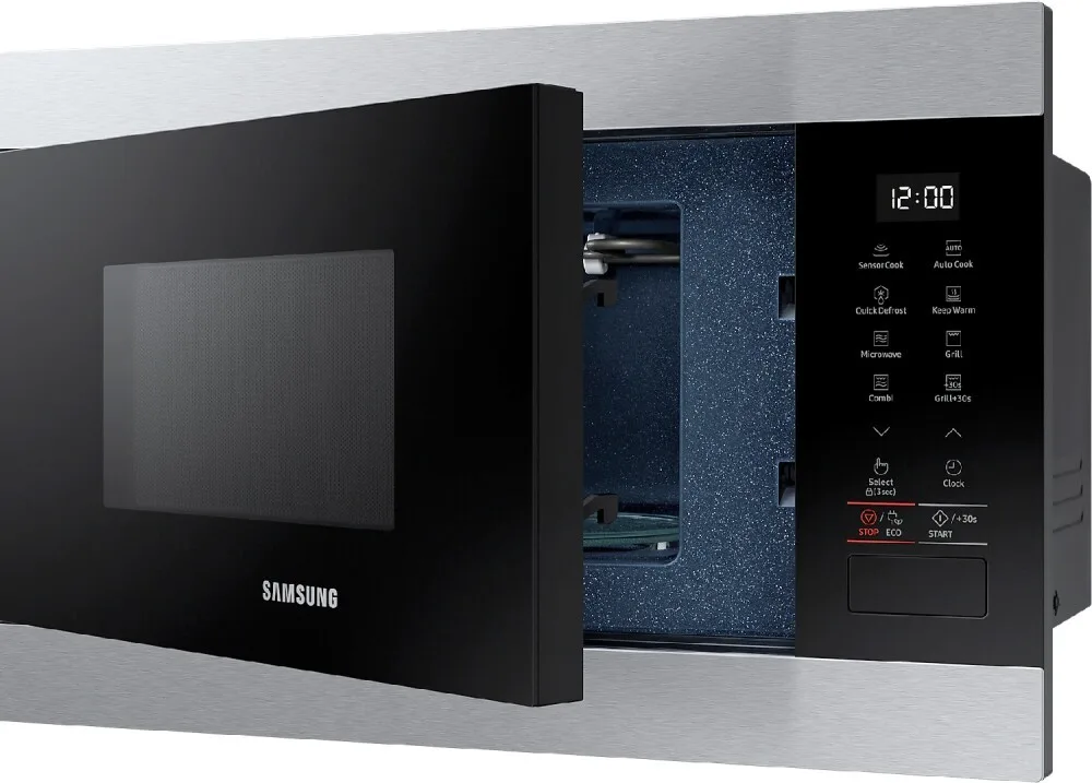 Buy Samsung MS23A7013AT/EF Built-in Microwave Oven, 60cm, Stainless ...