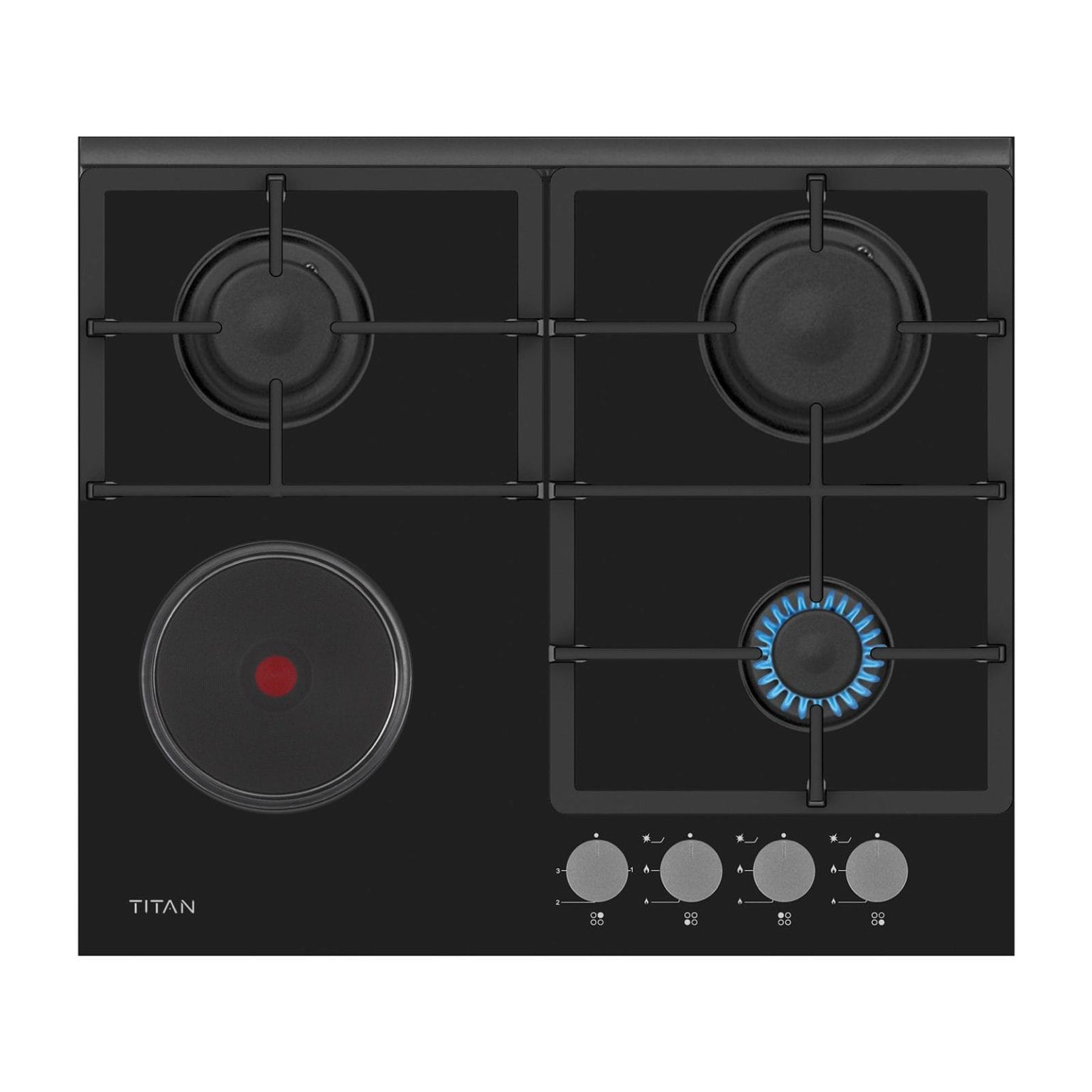Buy Bosch PRY6A6B70 Serie 8 60cm Ceramic 3 Gas + 1 Electric Built In ...