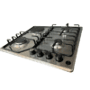 Bosch PRY6A6B70 Serie 8 60cm Ceramic 3 Gas + 1 Electric Built In Hob ...