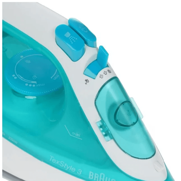 Buy Braun TexStyle 3 SI3041GR, Steam Iron, Steam Flow 45 g/min, Steam ...