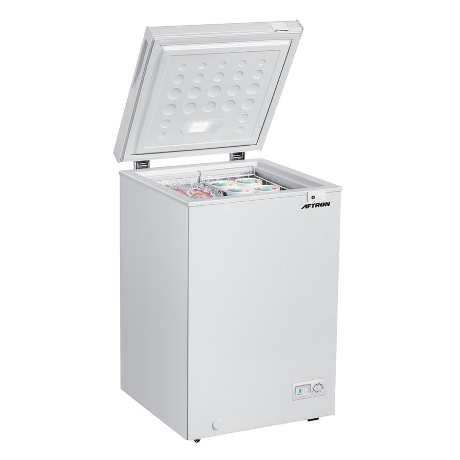 Buy Aftron 150L Chest Freezer, White Color, AFF1550HST: Chest Freezers ...