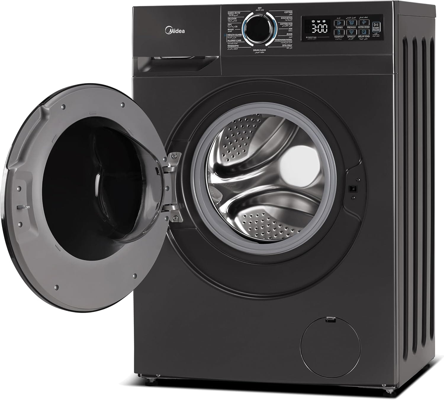 Buy Midea 6KG Front Load Washing Machine, BLDC Inverter Motor, 1400 RPM ...