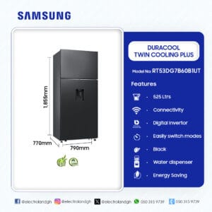 Buy Samsung RT53DG7B60B1UT 528L Top Mount Freezer Refrigerator | Twin ...